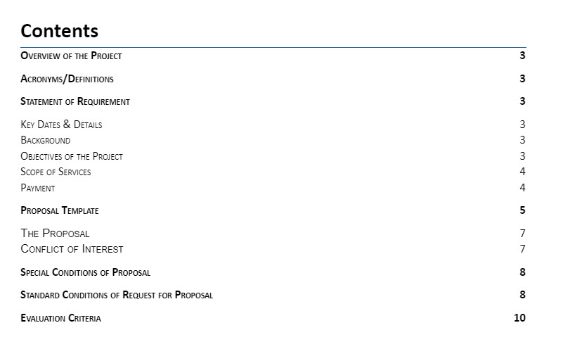What is an RFP? Writing Requests for Proposal How-To + Template ...