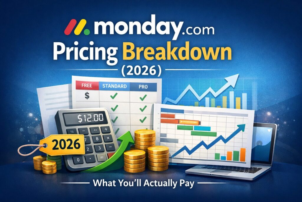 monday.com Pricing 2026 — Plans, Limits & True Cost